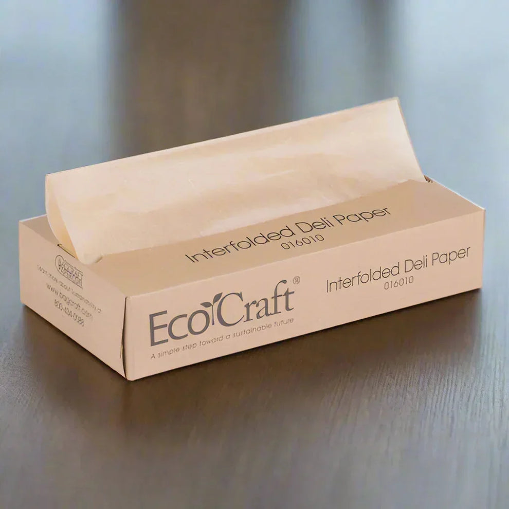 Bagcraft EcoCraft Deli Paper – 10" x 10.75" | OneUse Classic – One Use ...